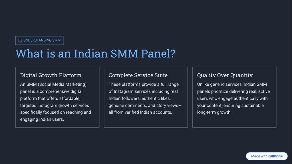 PPT - Grow-Real-Indian-Followers-Using-SMM-Panel-Instagram-Indian ...
