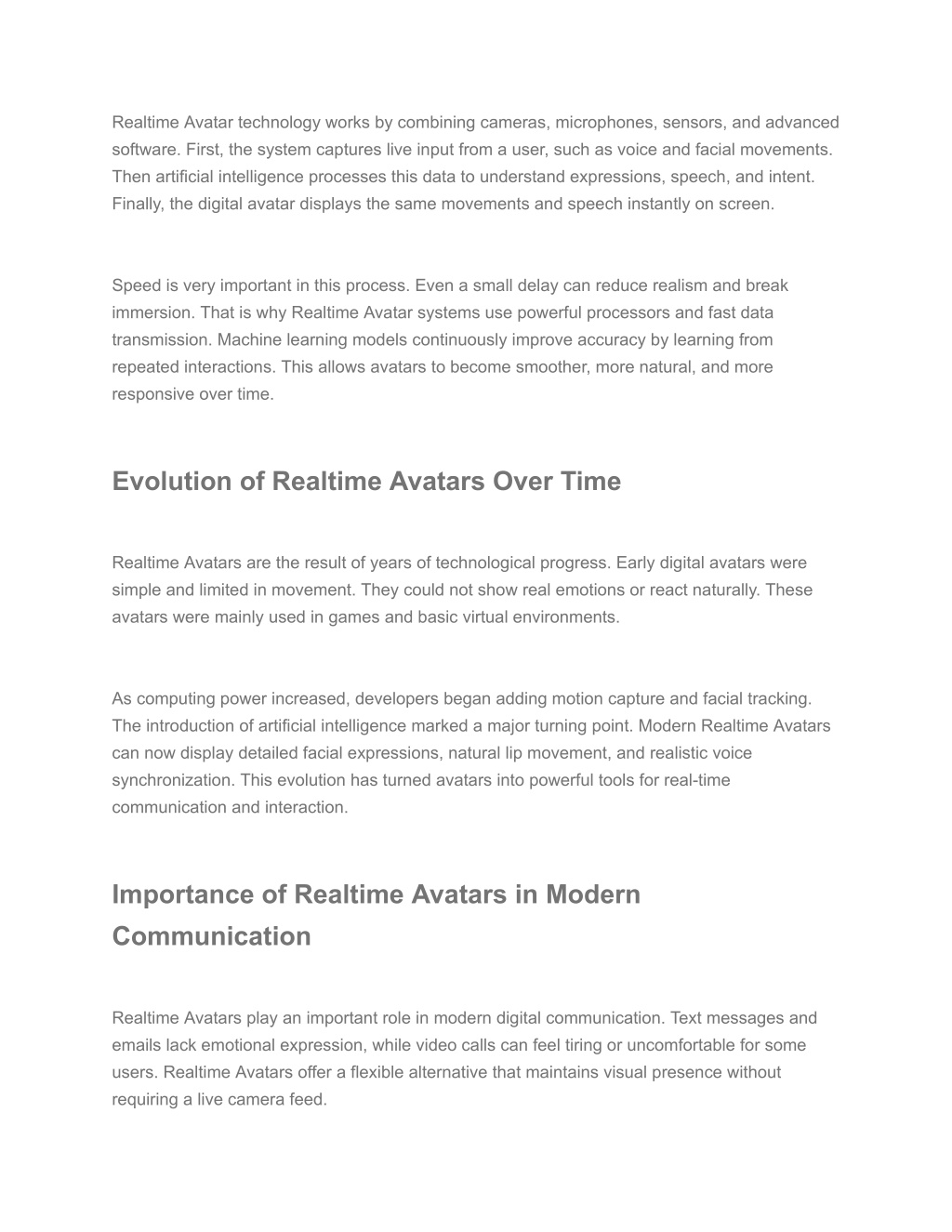 PPT - Realtime Avatar_ Transforming Live Digital Interaction with Human ...