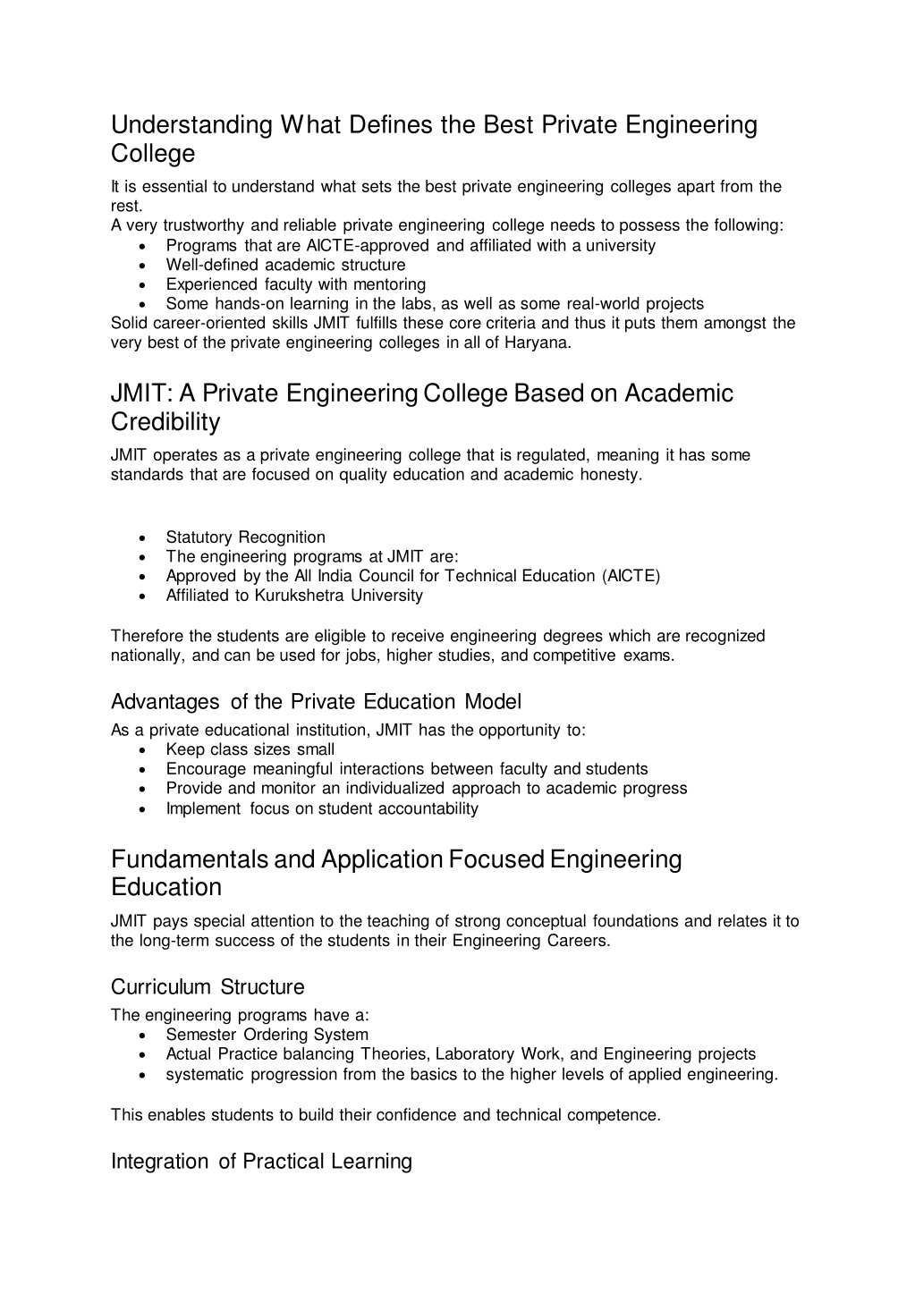 PPT - Best Private Engineering College in Haryana PowerPoint ...