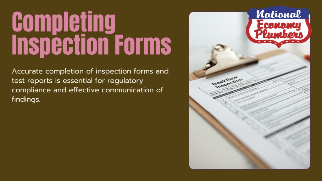 PPT - Essential Steps for a Successful Backflow Inspection PowerPoint ...