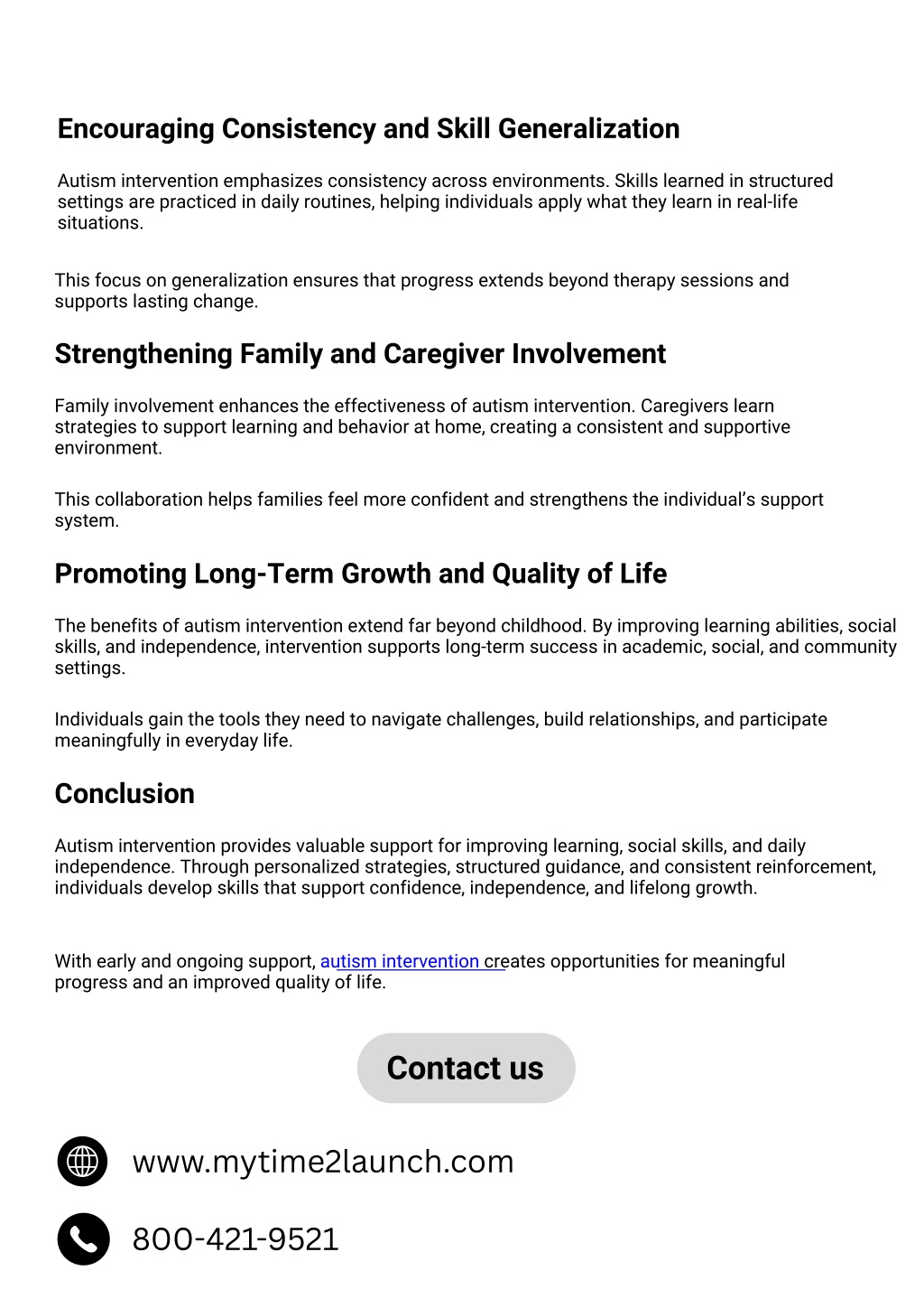PPT - Benefits of autism intervention for improving learning social ...
