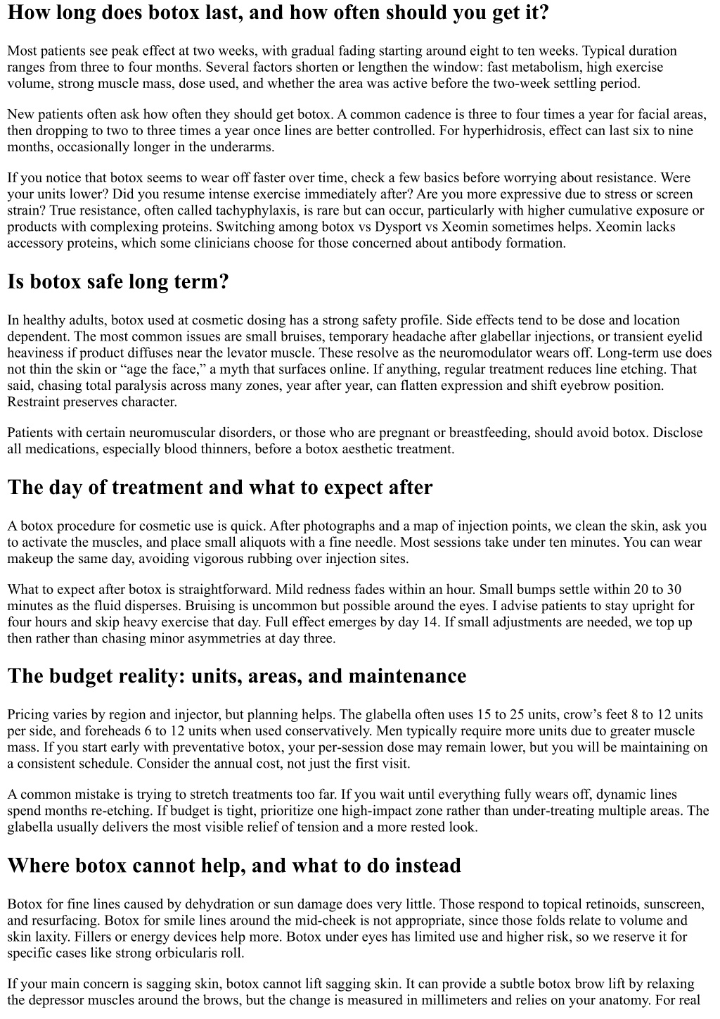 PPT - What Age Should You Start Botox? Dermatologists Weigh In ...