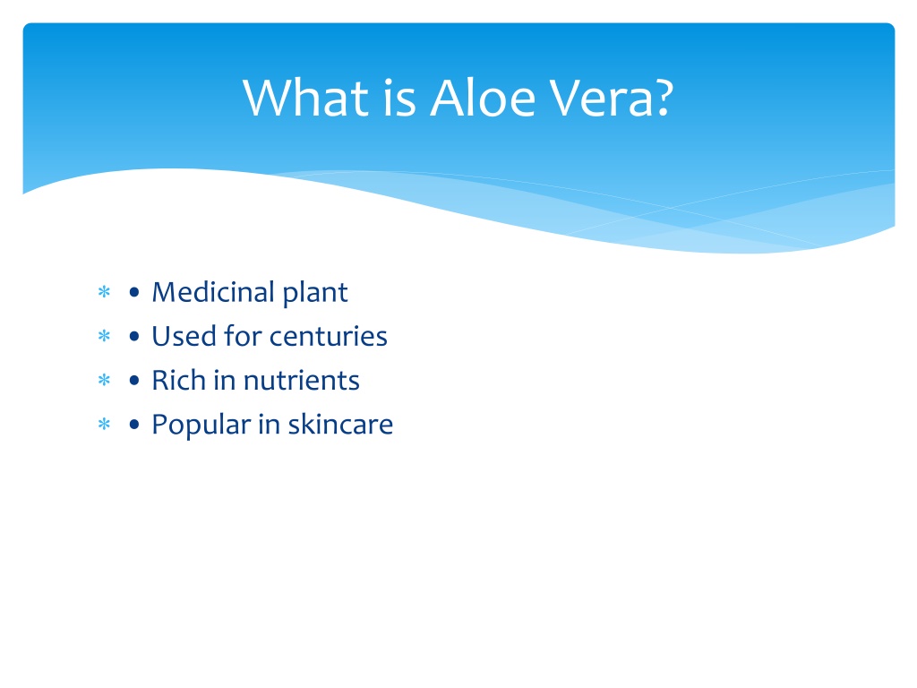 PPT - Aloe Vera Soap Cleanses the Skin PowerPoint Presentation, free ...