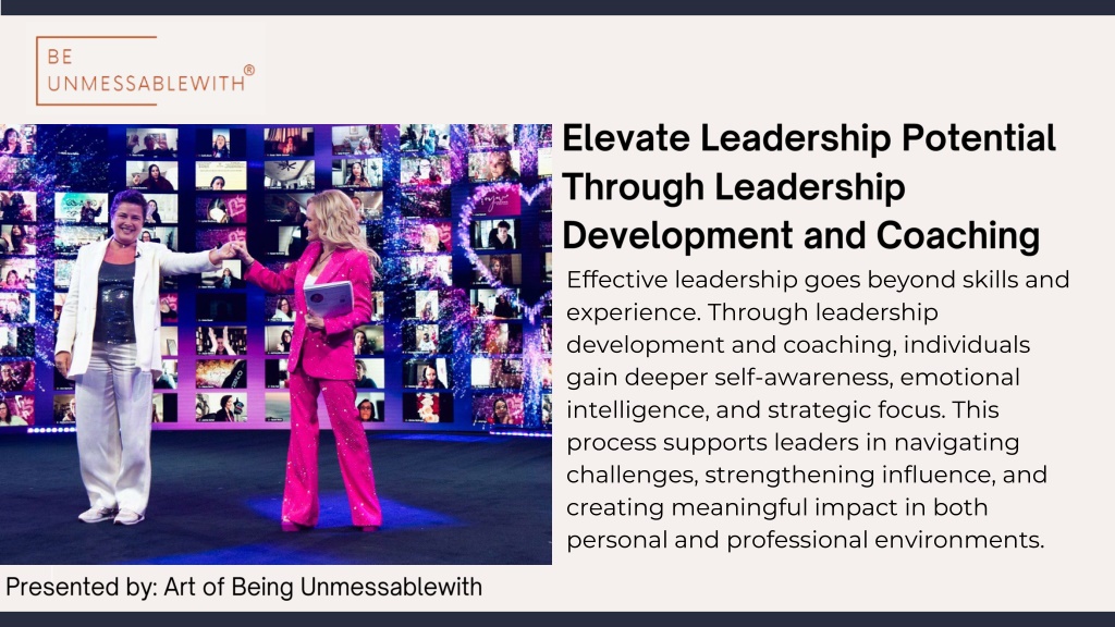 PPT - Strengthen Purpose-Driven Leaders Through Leadership Development ...
