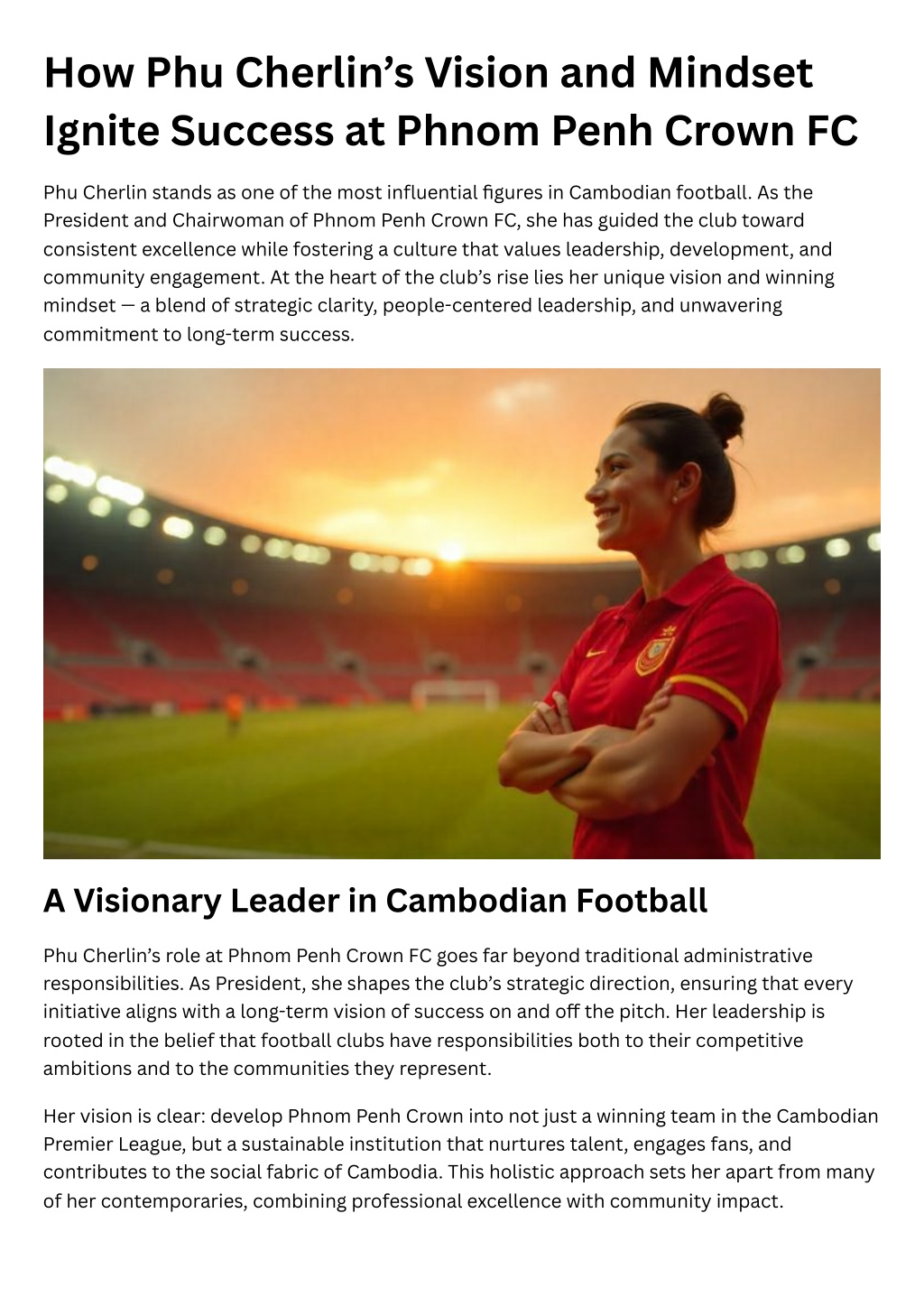 PPT - How Phu Cherlin’s Vision and Mindset Ignite Success at Phnom Penh ...