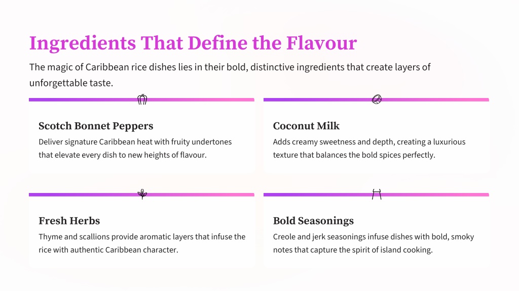PPT - Caribbean Rice Dishes: Bold Flavours, Timeless Recipes PowerPoint ...