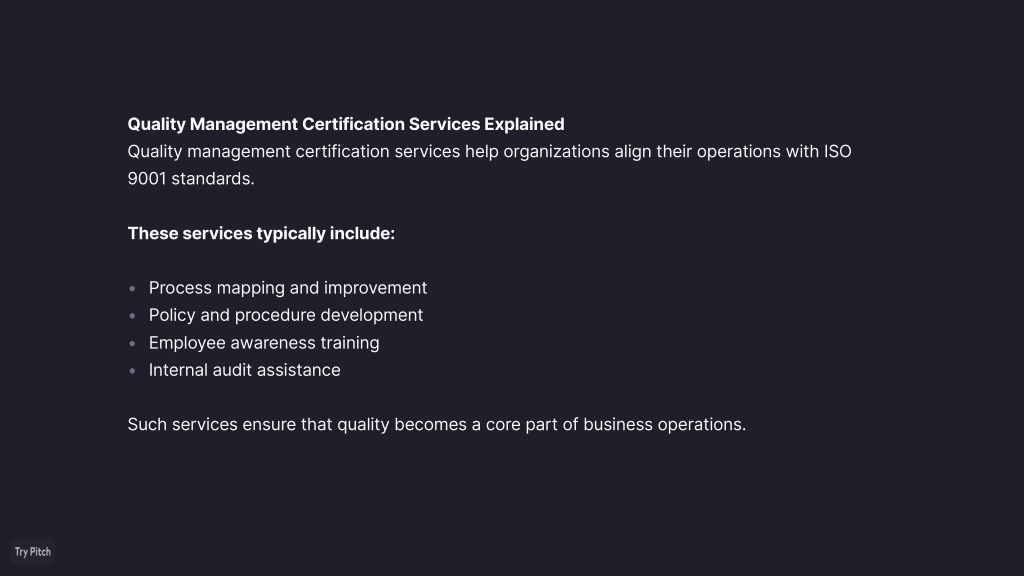 PPT - ISO 9001 in Oman – International Quality Certification for ...