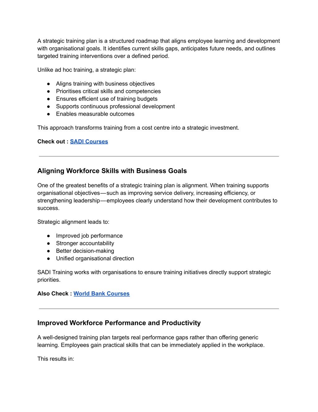 PPT - Why Every Company Needs a Strategic Training Plan PowerPoint ...