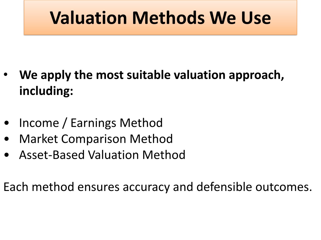 PPT - Business Valuers in Canberra | Certified Business Valuation ...