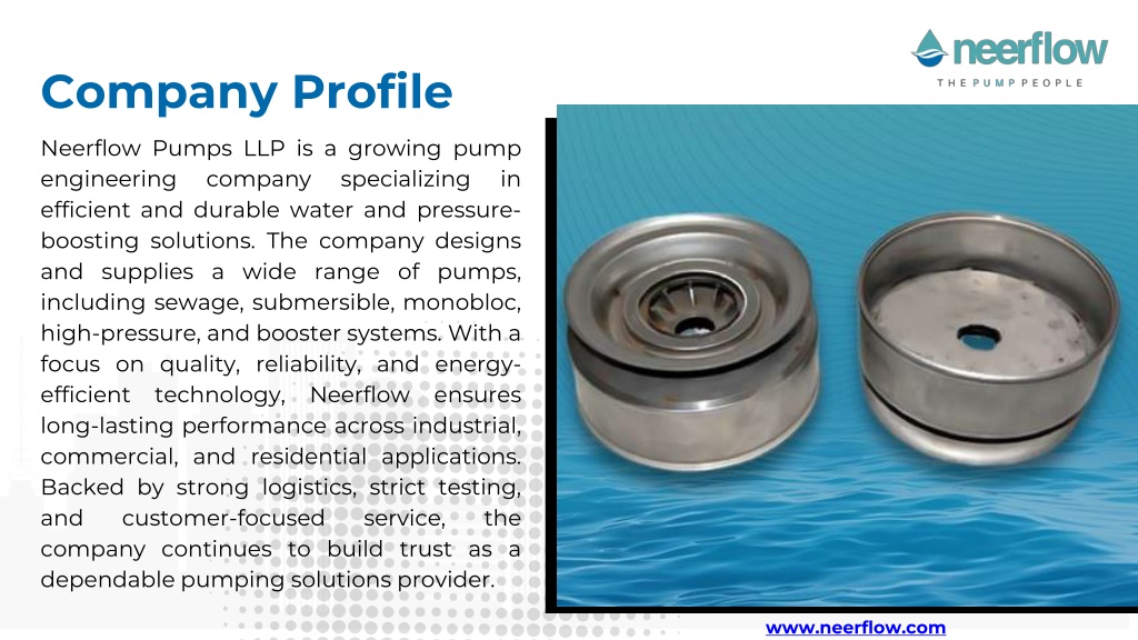 PPT - Pressure Pump Spare Parts Manufacturers - Neerflow PowerPoint ...