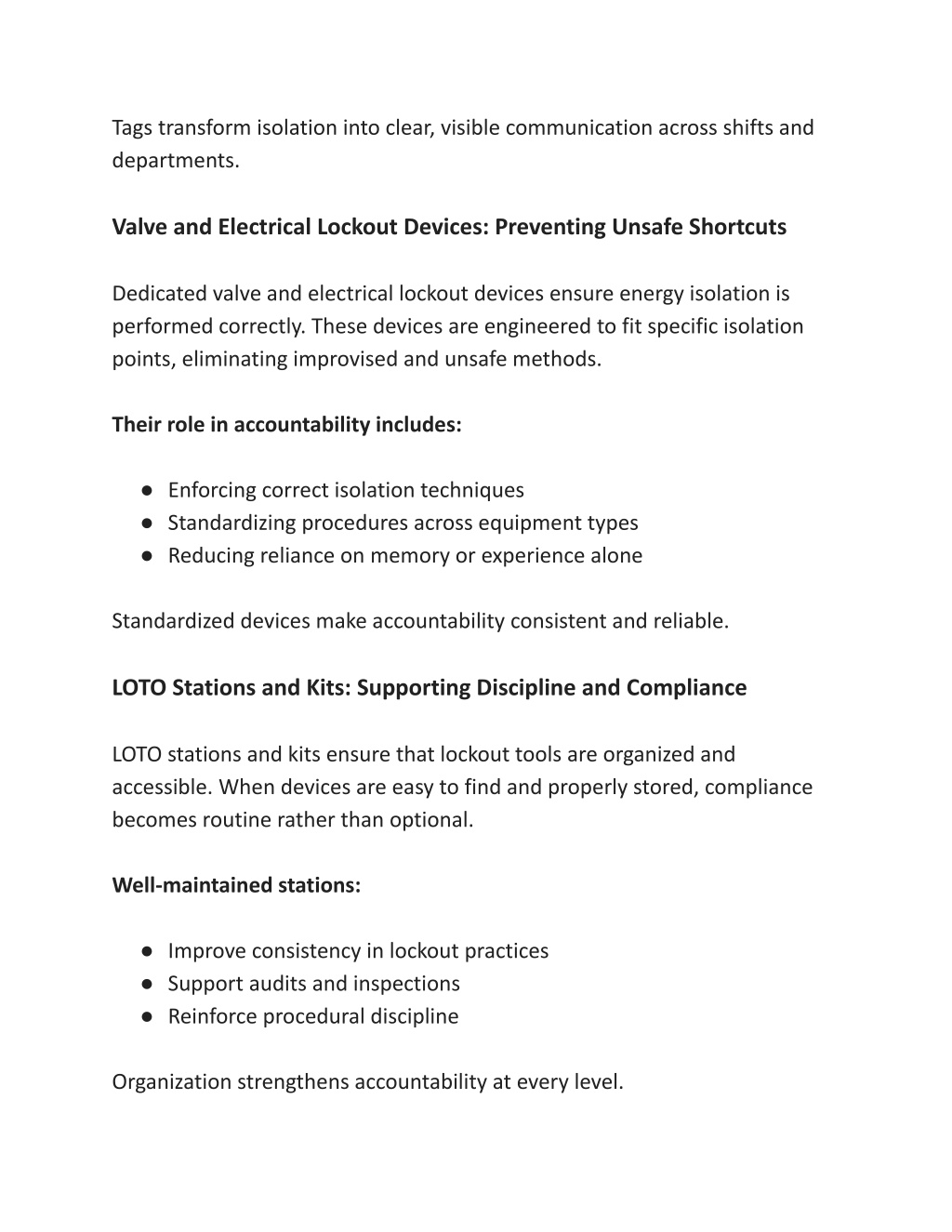 PPT - Empowering Workplace Safety Lockout Tagout Devices That Drive ...