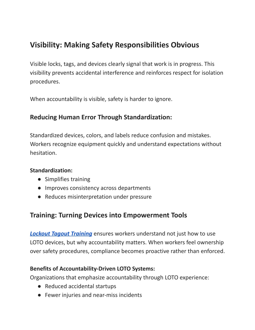 PPT - Empowering Workplace Safety Lockout Tagout Devices That Drive ...