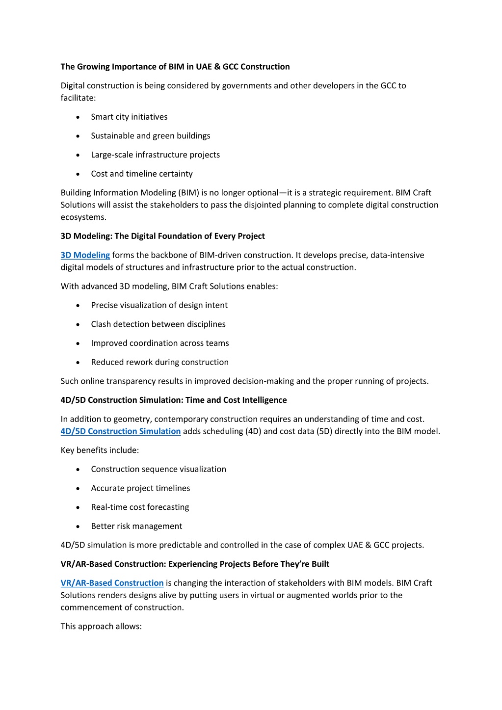 PPT - BIM Craft Solutions - UAE & GCC BIM Leader PowerPoint ...