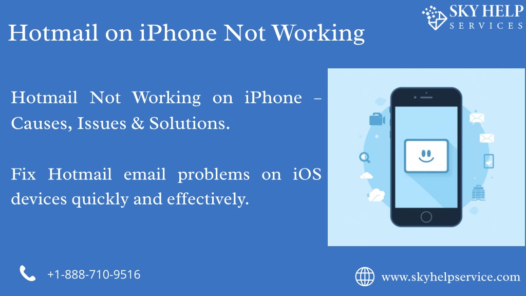 PPT - Hotmail Not Working on iPhone? Easy Fixes & Troubleshooting Guide ...