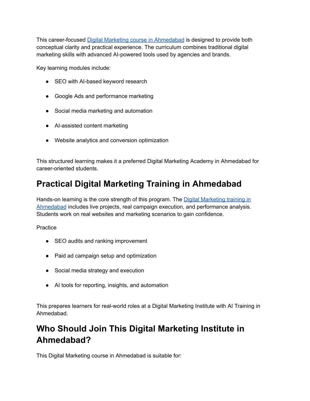 PPT - India's First Digital Marketing course with Advanced AI training ...