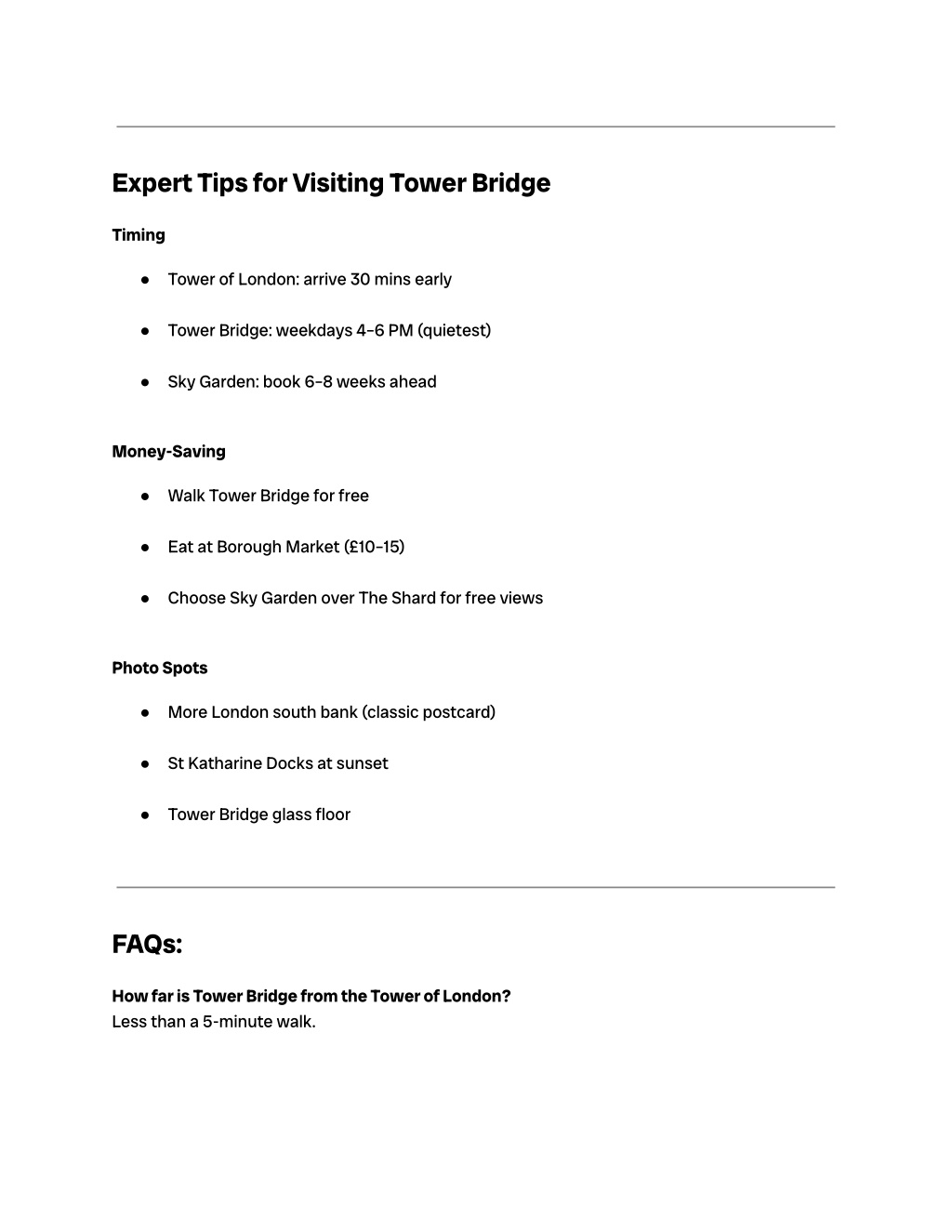 PPT - Things to Do Near Tower Bridge | City Tours UK PowerPoint ...
