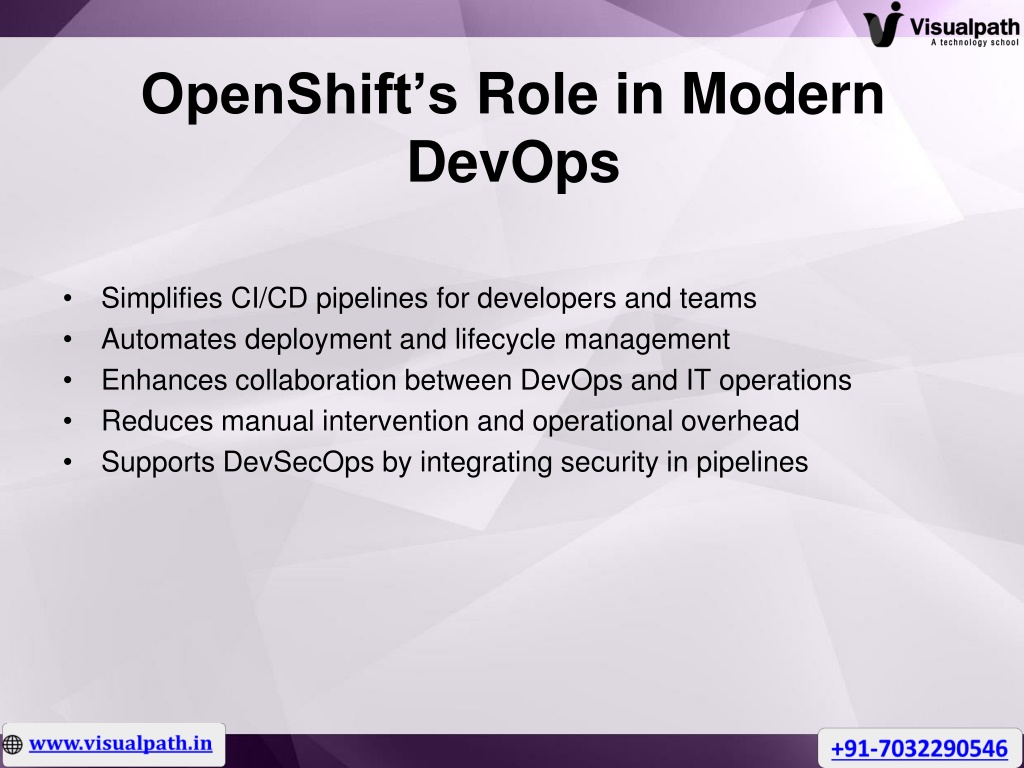 PPT - OpenShift Training Institute Hyderabad | OpenShift Training ...