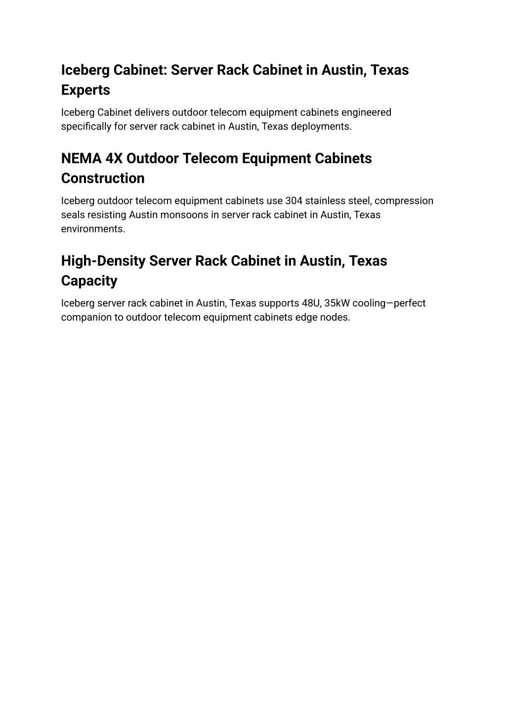 PPT - Outdoor Telecom Equipment Cabinets & Server Rack Cabinet in ...