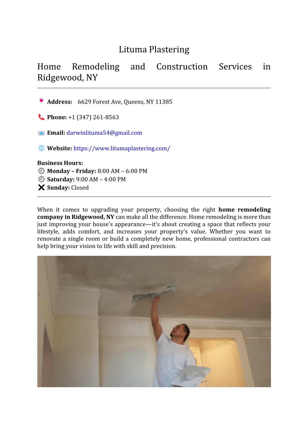 PPT - Home Remodeling and Construction Services in Ridgewood, NY ...