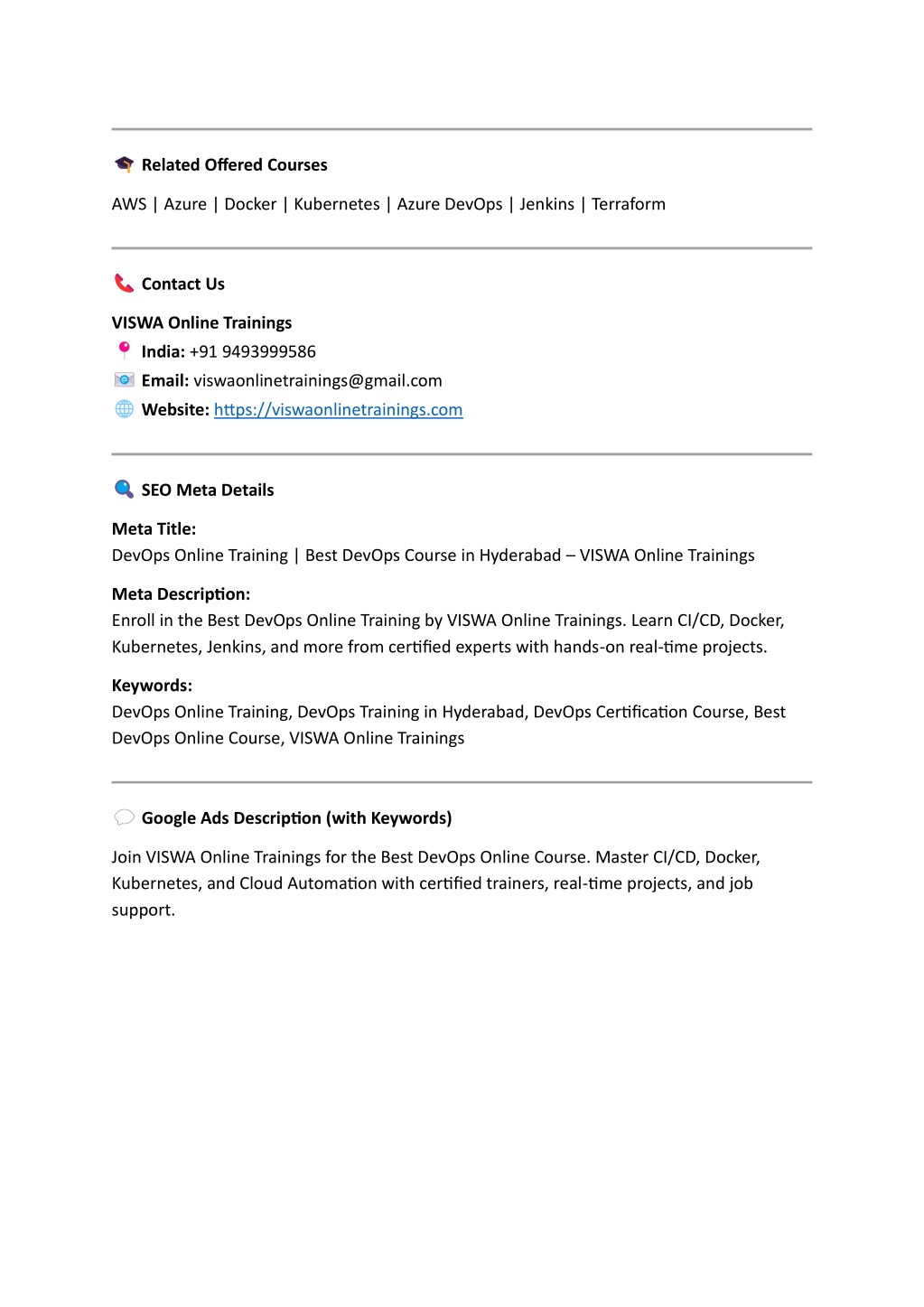 PPT - DevOps Online Training Real-time support from Hyderabad ...