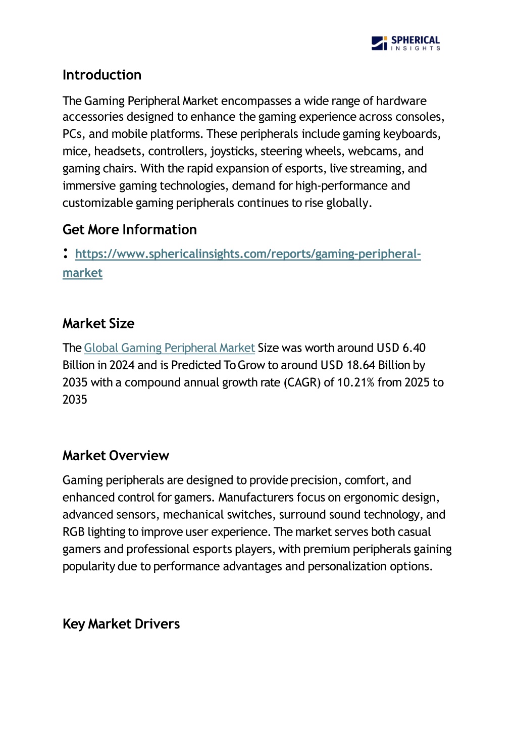 PPT - Top 20 Companies in Gaming Peripheral Market PowerPoint ...