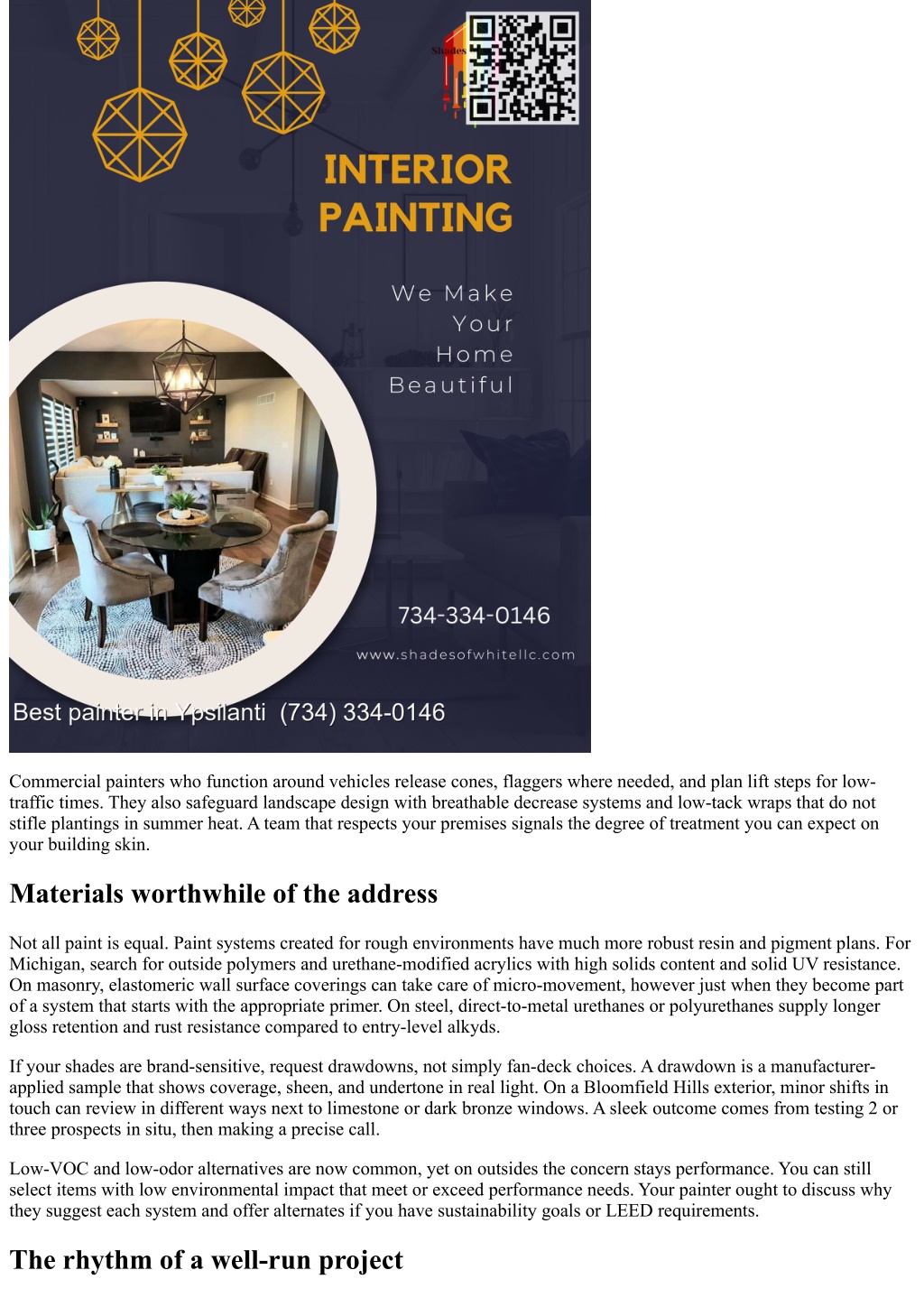 PPT - Bloomfield Hills Commercial Outside Painters: What to Anticipate ...