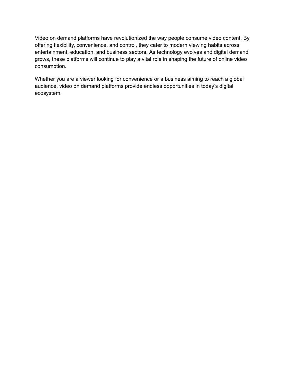 PPT - Video on Demand Platforms_ A Complete Guide for Modern Digital ...