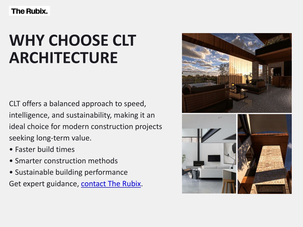 PPT - How CLT Architecture Supports Faster and Smarter Construction ...