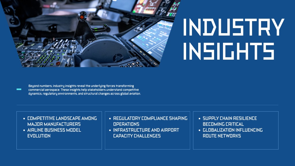 PPT - Commercial Aerospace Industry Insights Market Trends & Aircraft ...