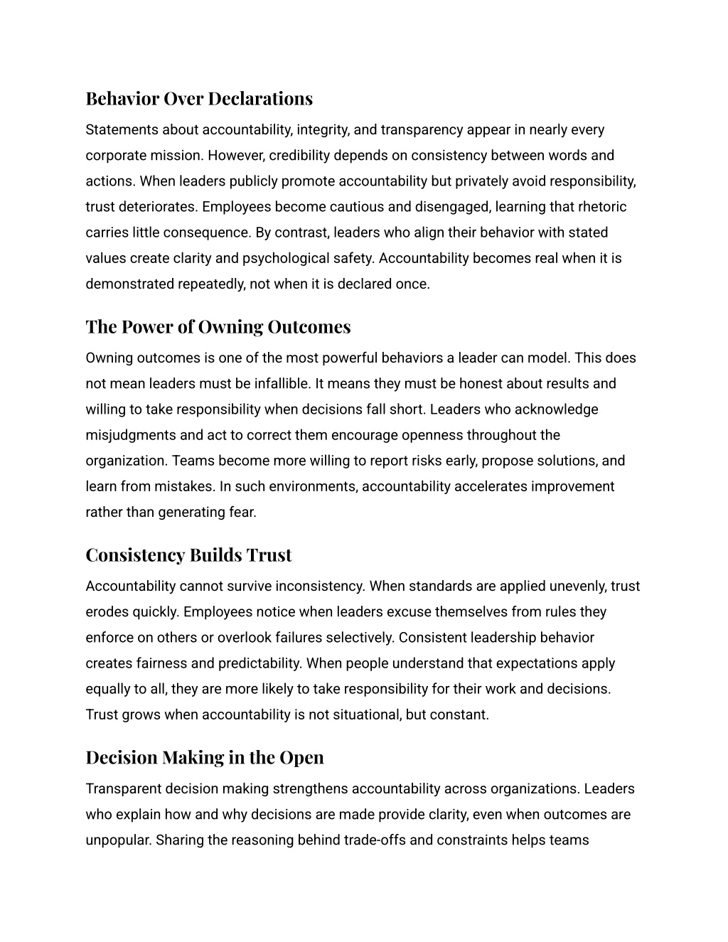 PPT - Accountability Starts at the Top_ Why Leadership Behavior Matters ...