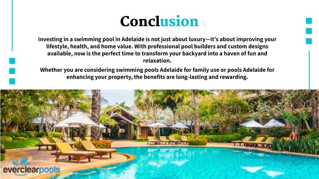 PPT - Top Benefits of Installing a Swimming Pool in Adelaide Homes ...
