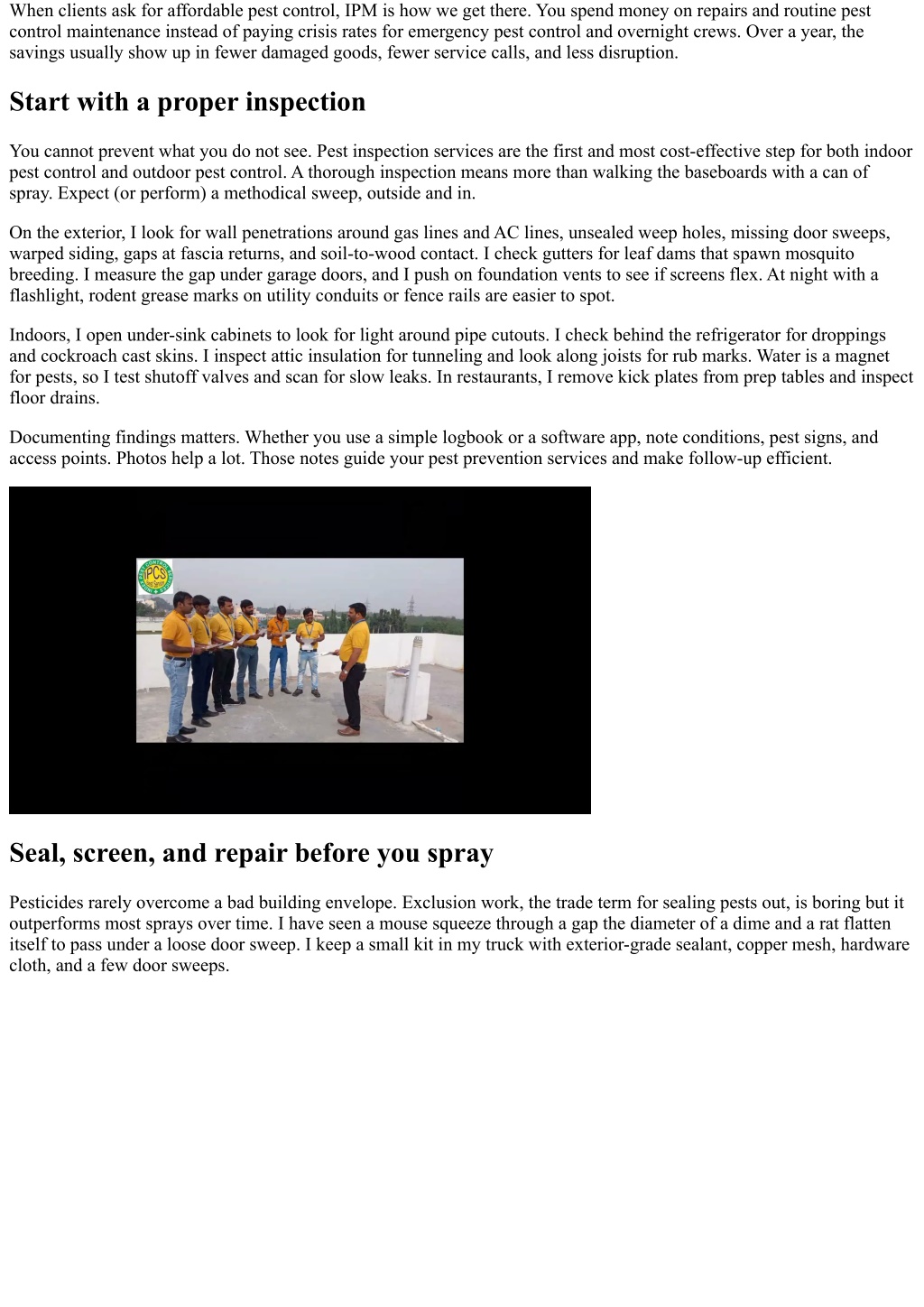 PPT - Preventive Pest Control Strategies that Save You Money PowerPoint ...