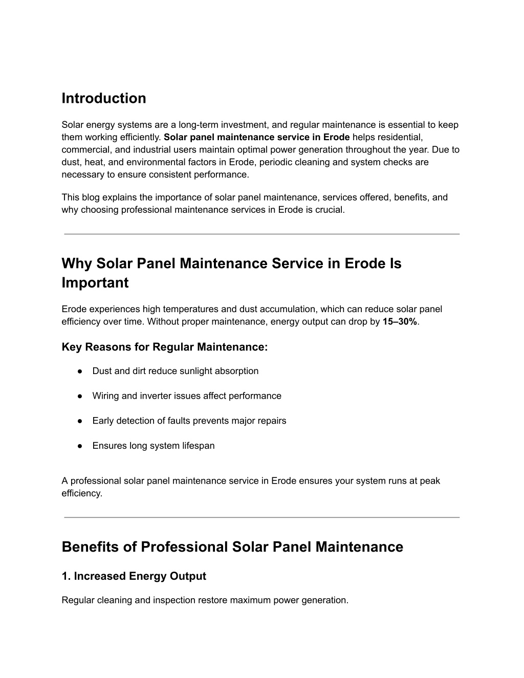 PPT - Residential Solar Installation in Erode – A Complete Guide for ...