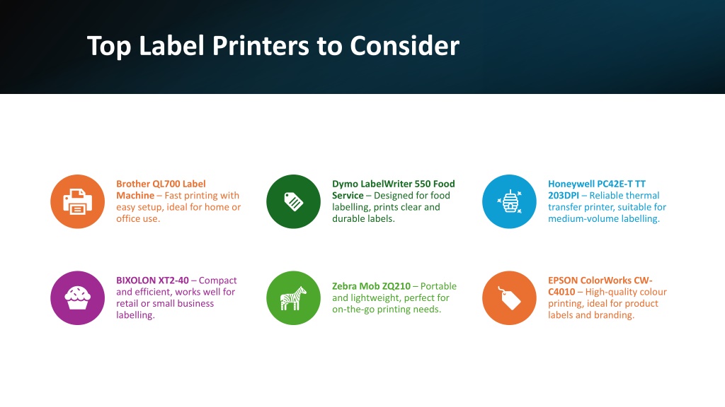 PPT - Top Label Printers in Australia Find the Best for Your Business ...