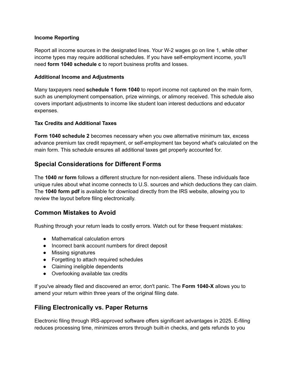PPT - Form 1040 Completion Checklist_ File Your Taxes Correctly ...