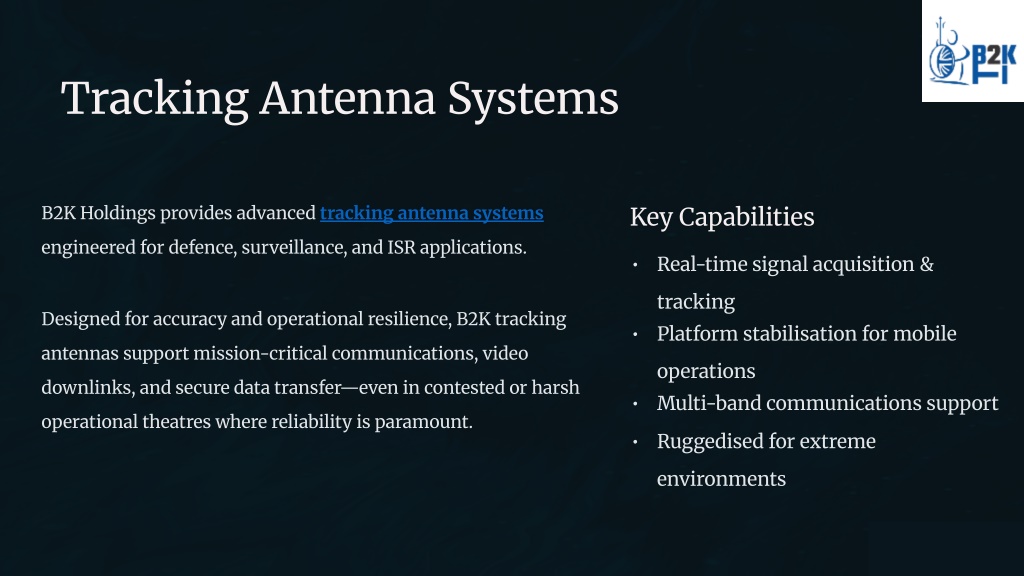 PPT - Advanced-Tracking-Antenna-Systems-for-Defence-and-ISR PowerPoint ...