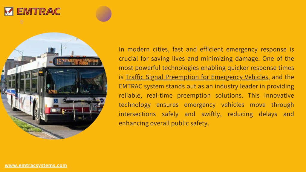 PPT - Enhancing Emergency Response Efficiency with EMTRAC Traffic ...