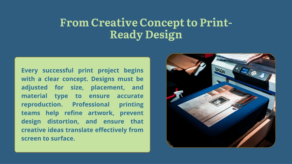 PPT - From Concept to Color How Custom Prints Enhance Brand Visibility ...