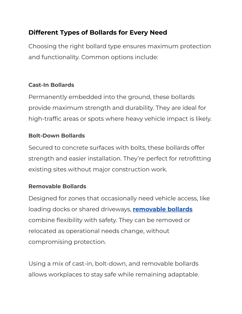 PPT - Safety Bollards NZ: Protecting People, Assets, and Workplaces ...