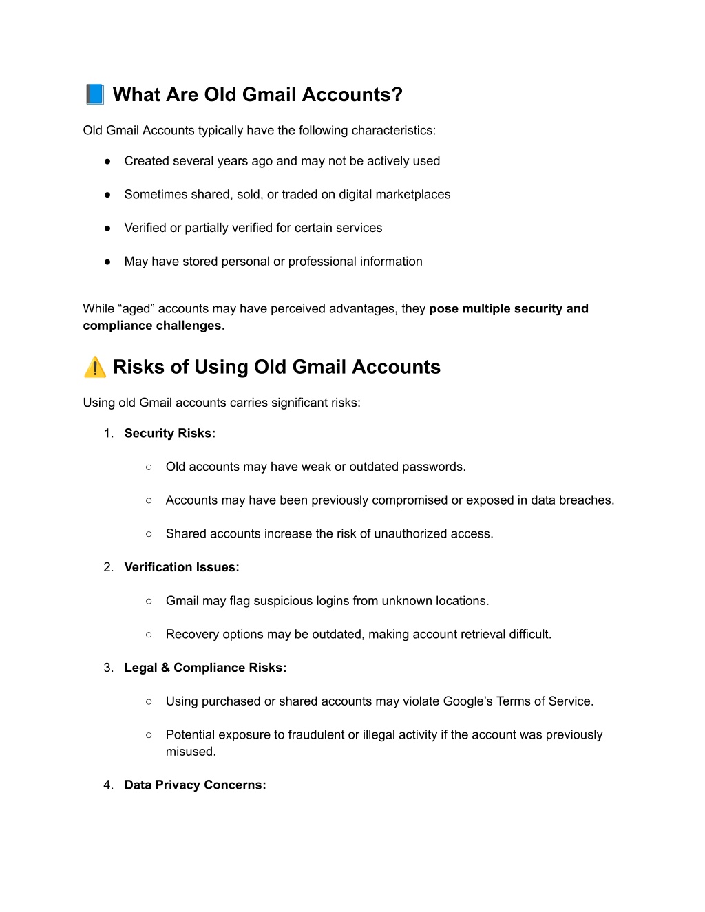 PPT - Why Using Old Gmail Accounts Is Risky_ Study Notes PowerPoint ...