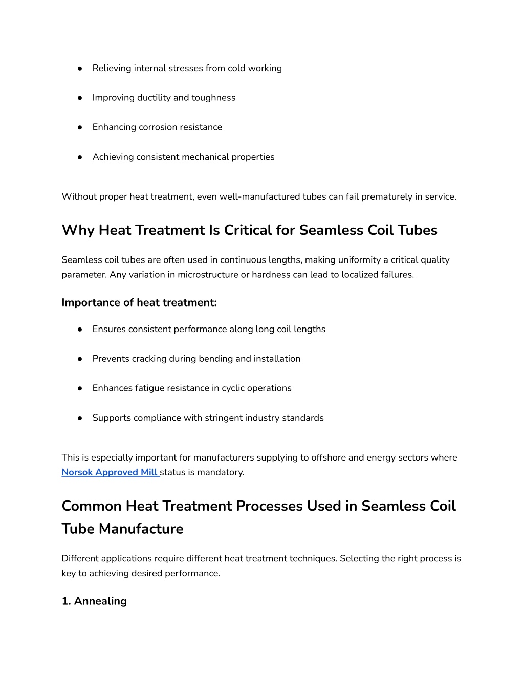 PPT - Heat Treatment Best Practices in Seamless Coil Tube Manufacture ...