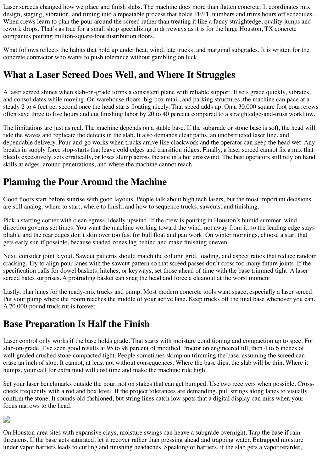PPT - From Setup to Finish: Laser Screed Best Practices for Concrete ...