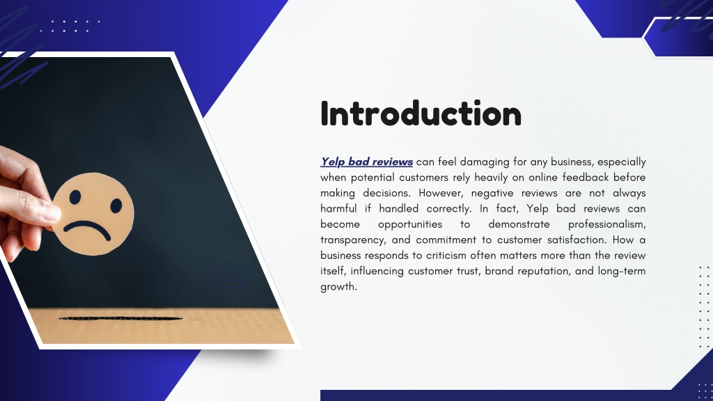 PPT - How Businesses Should Handle Yelp Bad Reviews Effectively ...