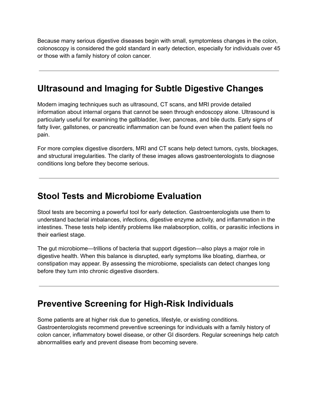 PPT - How Gastroenterologists Detect Early Digestive Disorders Before ...