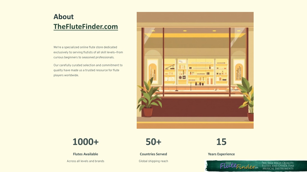 PPT - Flute Instrument Store Online with Quality Selection PowerPoint ...