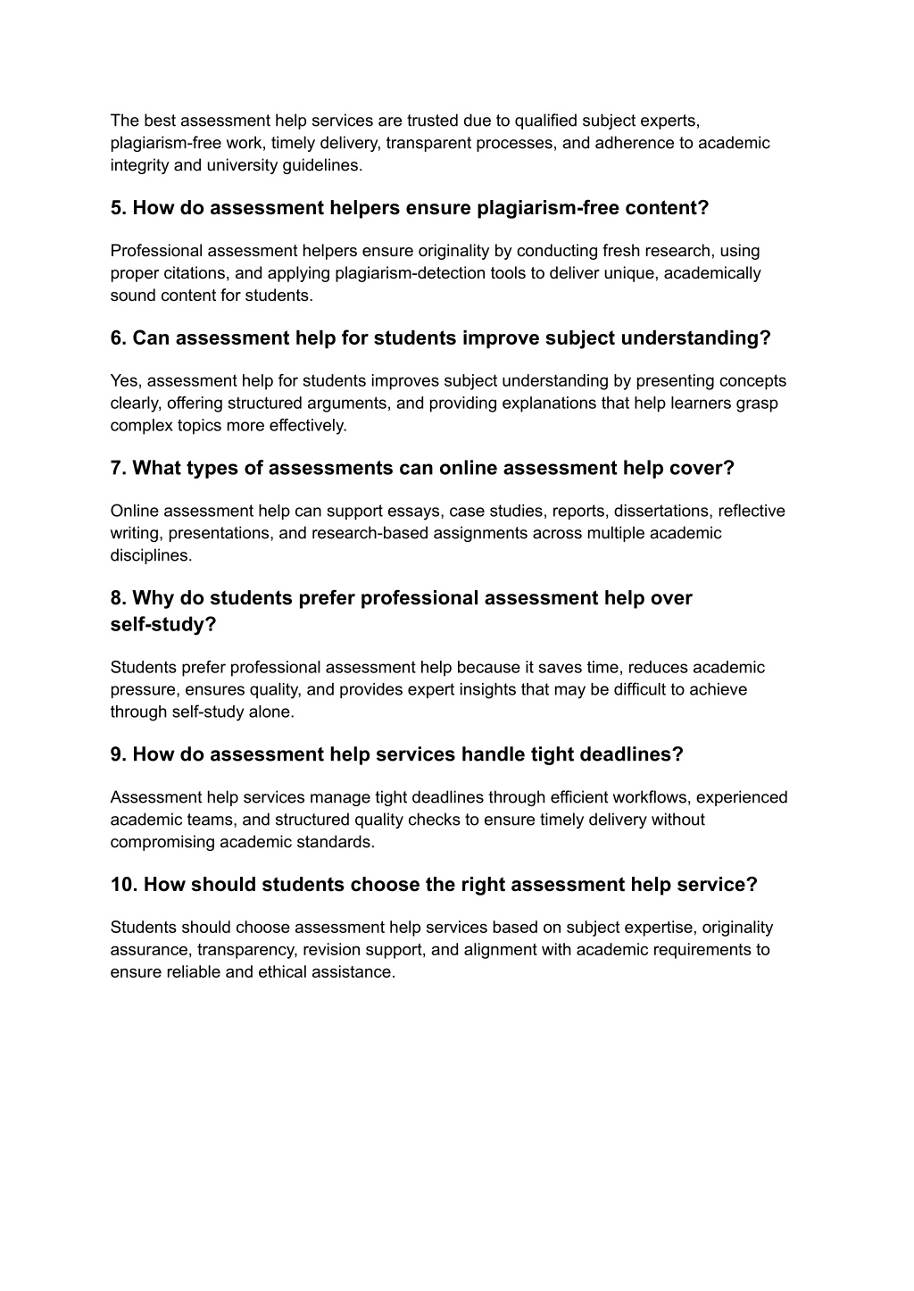 PPT - Why Learners Trust the Top 3 Best Assessment Help Services ...