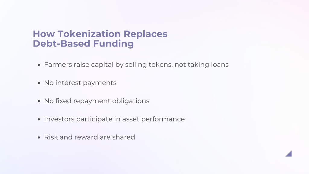 PPT - Farmland Tokenization as an Alternative to Agricultural Loans ...