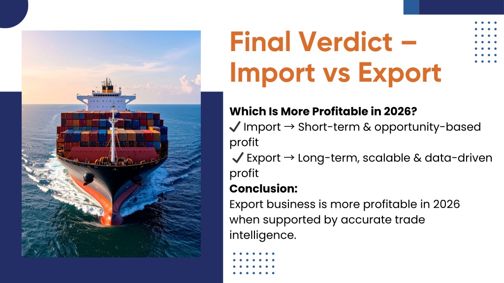 PPT - Difference Between Import and Export: Which Business Is More ...