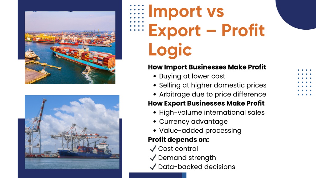 PPT - Difference Between Import and Export: Which Business Is More ...