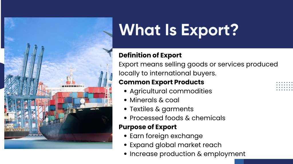 PPT - Difference Between Import and Export: Which Business Is More ...